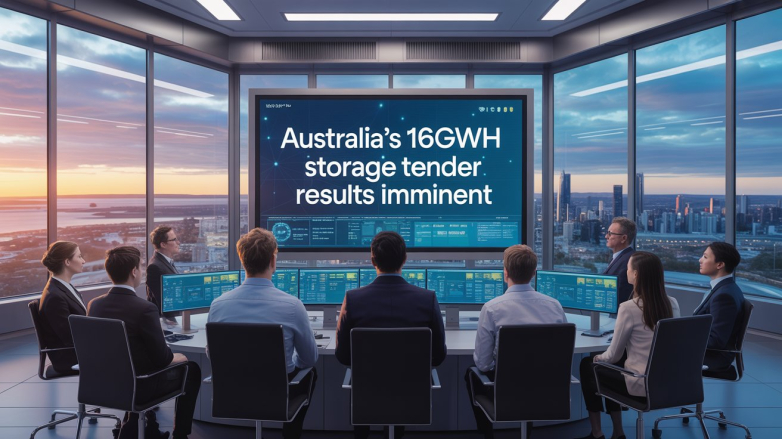 Australia's 16GWh Storage Tender Results Imminent